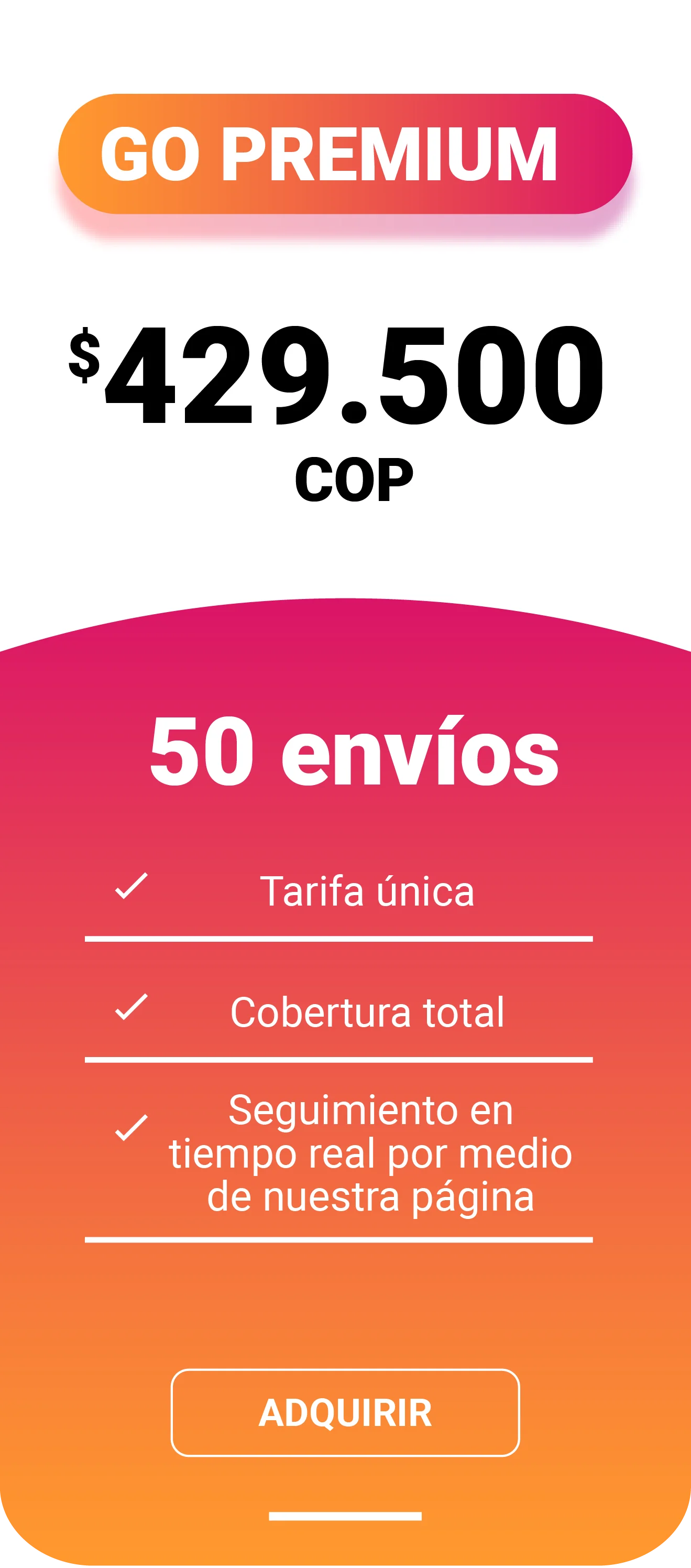 GG GO | Recogemos y Entregamos Tus Paquetes El Mismo Dia